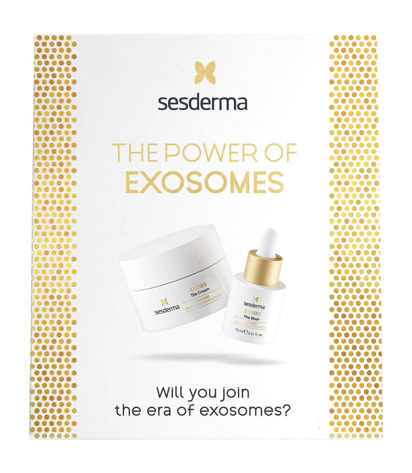 SESDERMA EXOSES The cream – Крем для лица + EXOSES The elixir – Сыворотка липосомальная