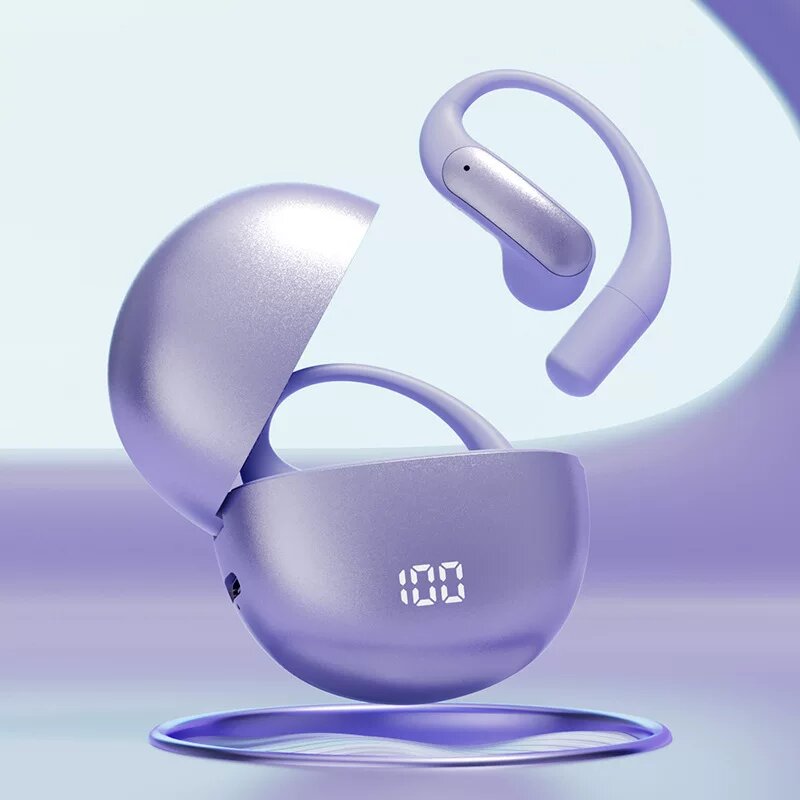 ZOOB беспроводные наушники Bluetooth 5.4 Стандартный вариант Звездно-фиолетовый Долгий срок службы Воспроизведение