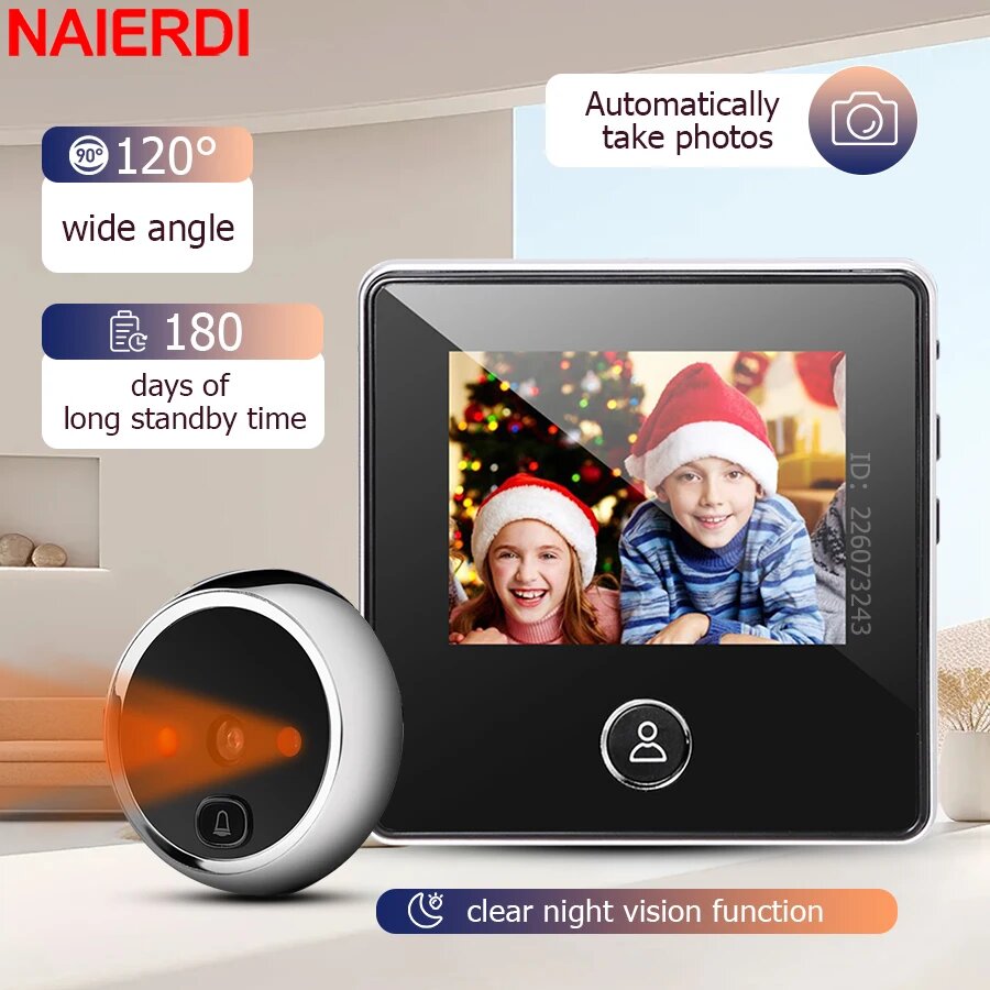 NAIERDI Smart Door Viewer 2,8"