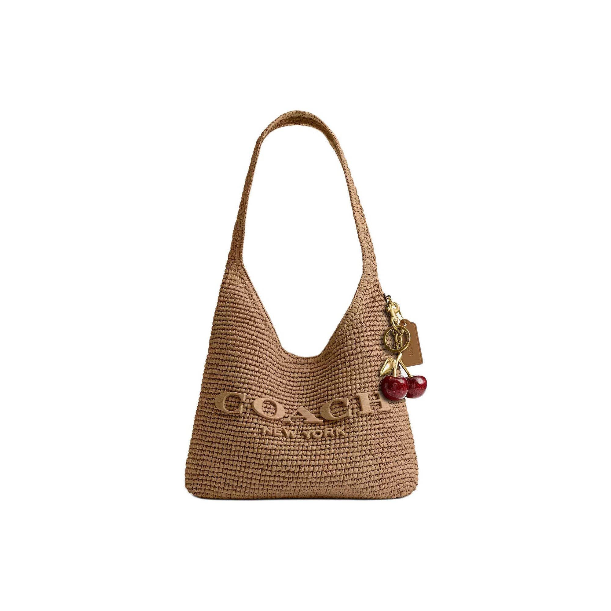 Сумка Coach, фактура плетеная — фото 1