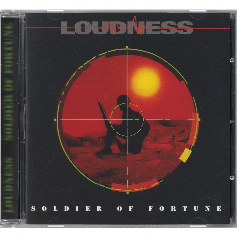 Фирменное издание Loudness - Soldier Of Fortune CD