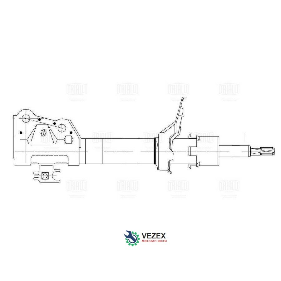 TRIALLI AG30053 Амортизатор подвески