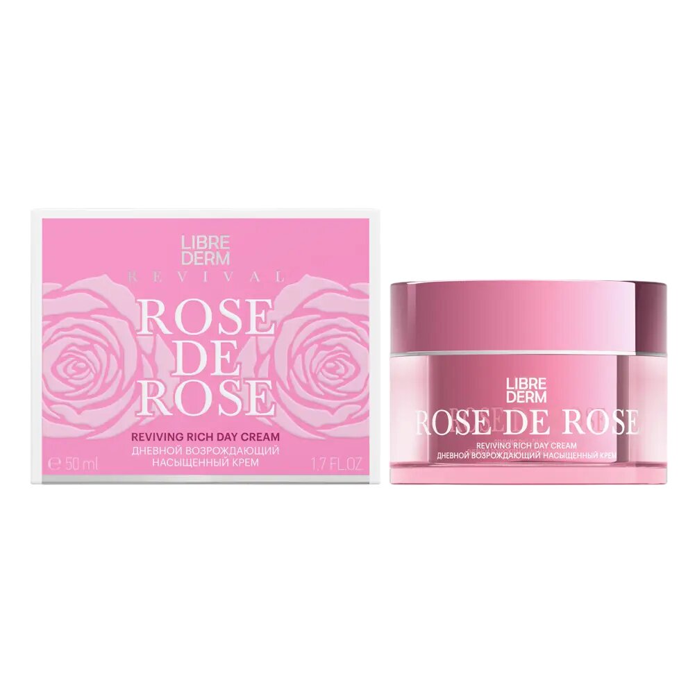 Либридерм (Librederm) Rose de Rose Возрождающий дневной насыщенный крем 50 мл 1 шт
