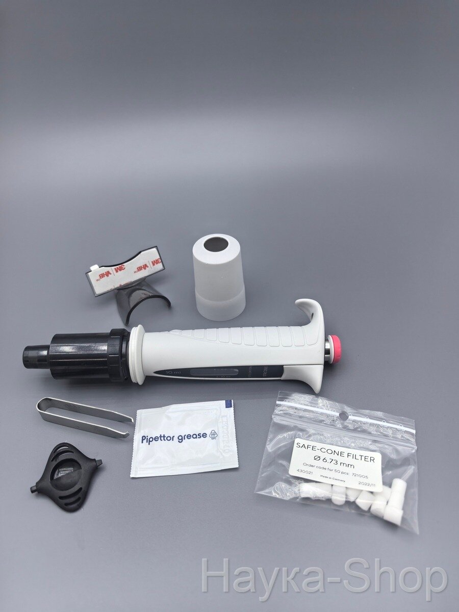 Механический дозатор Proline Plus, 1 канал, 1-10 мл (728090), Sartorius, Германия