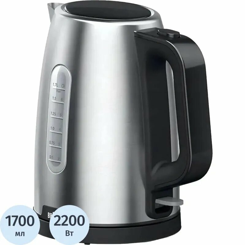 Чайник Braun WK1500BK, электрический, 2247854