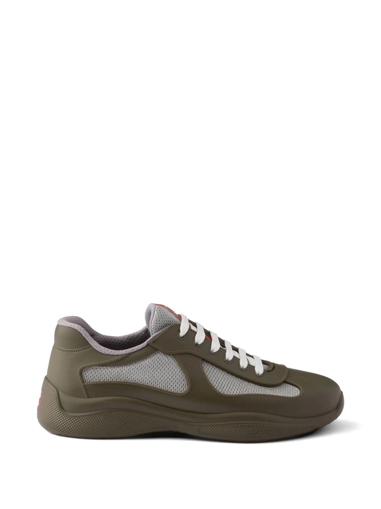 Кроссовки Prada America's Cup Soft rubber and bike fabric sneakers