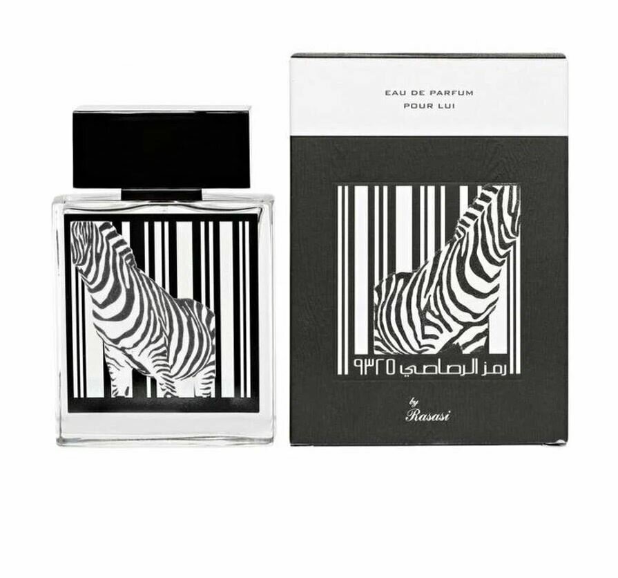 Парфюмерная вода Rasasi Rumz Al Rasasi 9325 Pour Lui 50 мл, Zebra