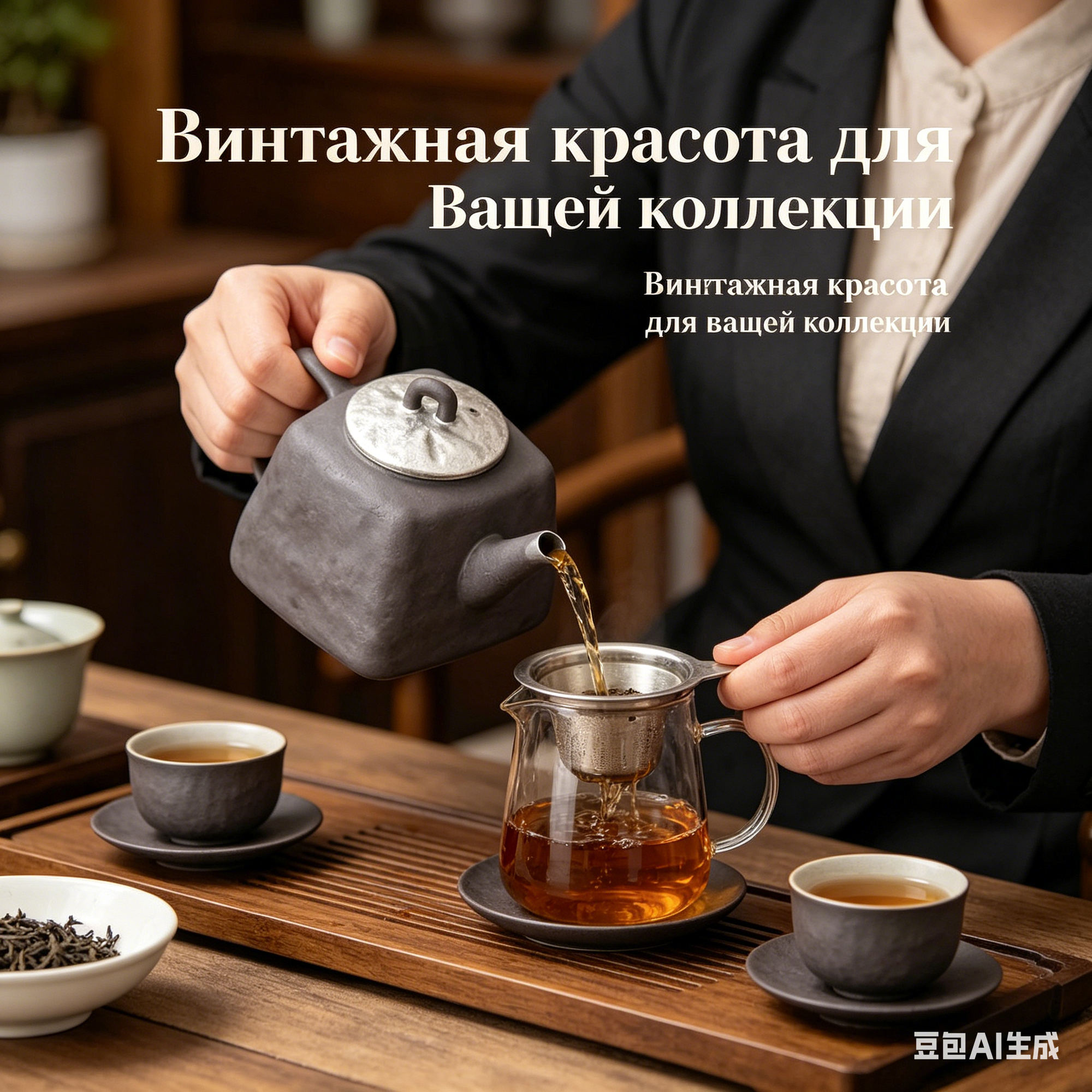 Практичный заварочный чайник craftsman, изысканный ретро, 200 мл