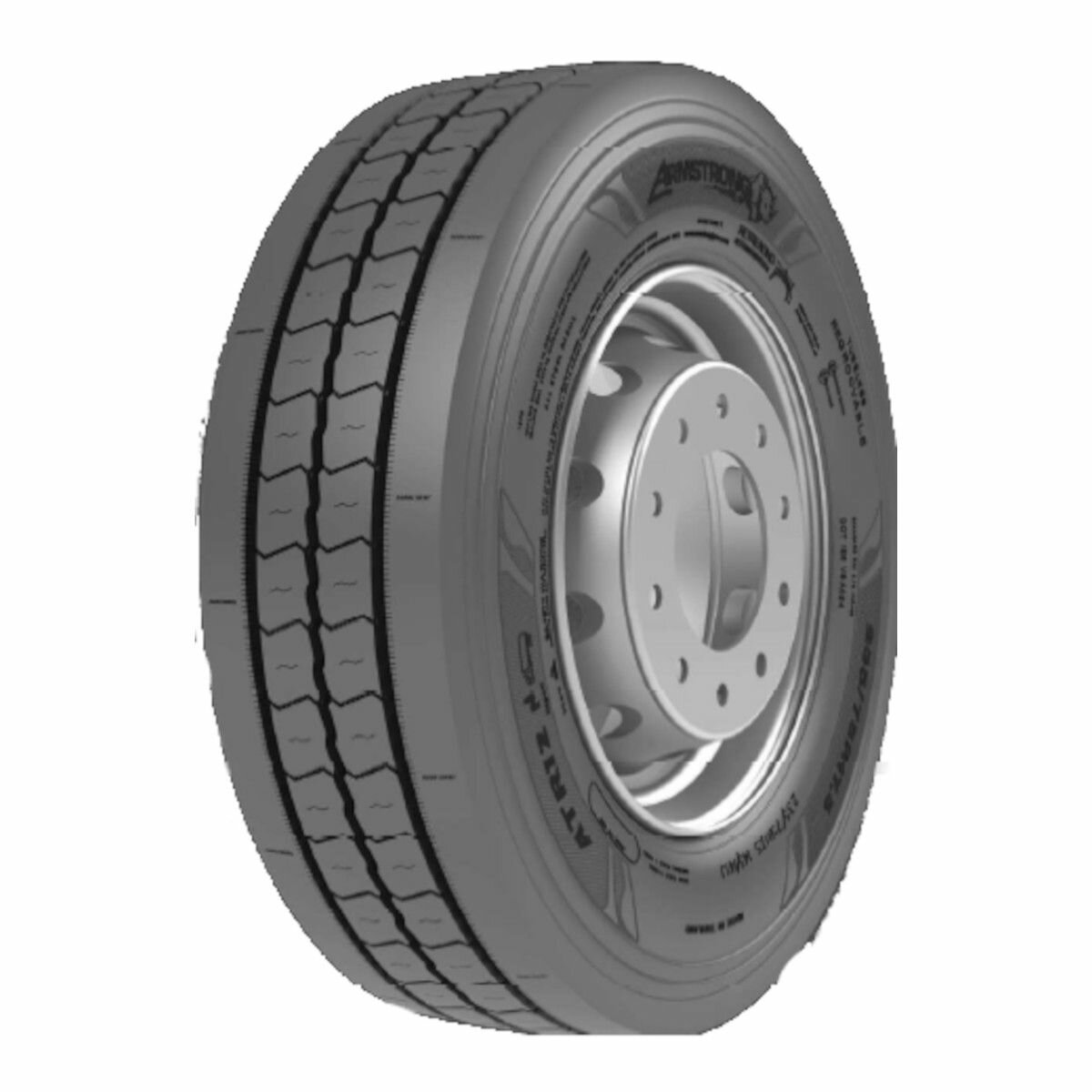 Грузовые шины всесезонные ARMSTRONG ATR 12 235/75 R17.5 143/141/J 18 TL Прицепная M+S