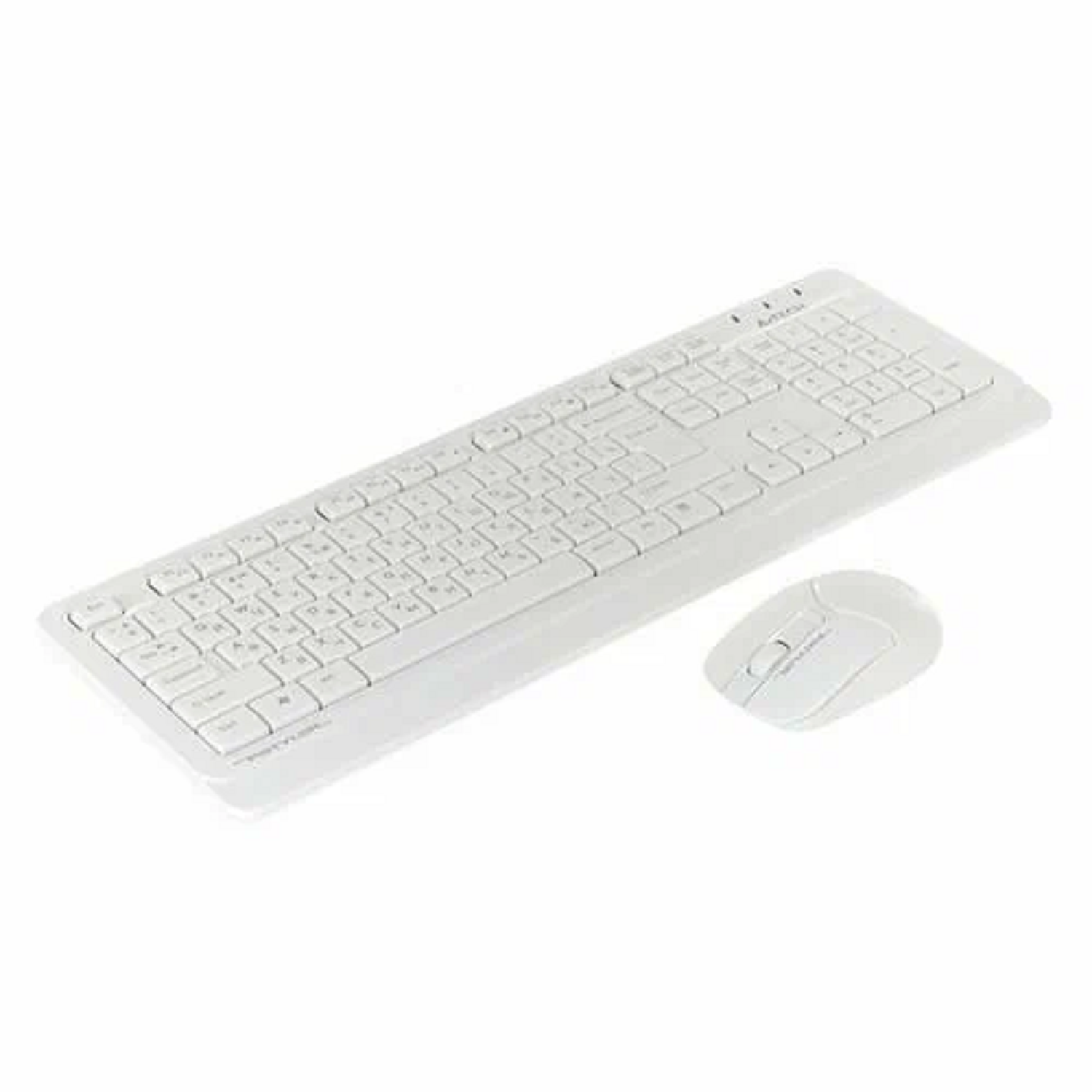 Клавиатура A4Tech Wireless FG1012, мембранная, влагозащищенная, белый