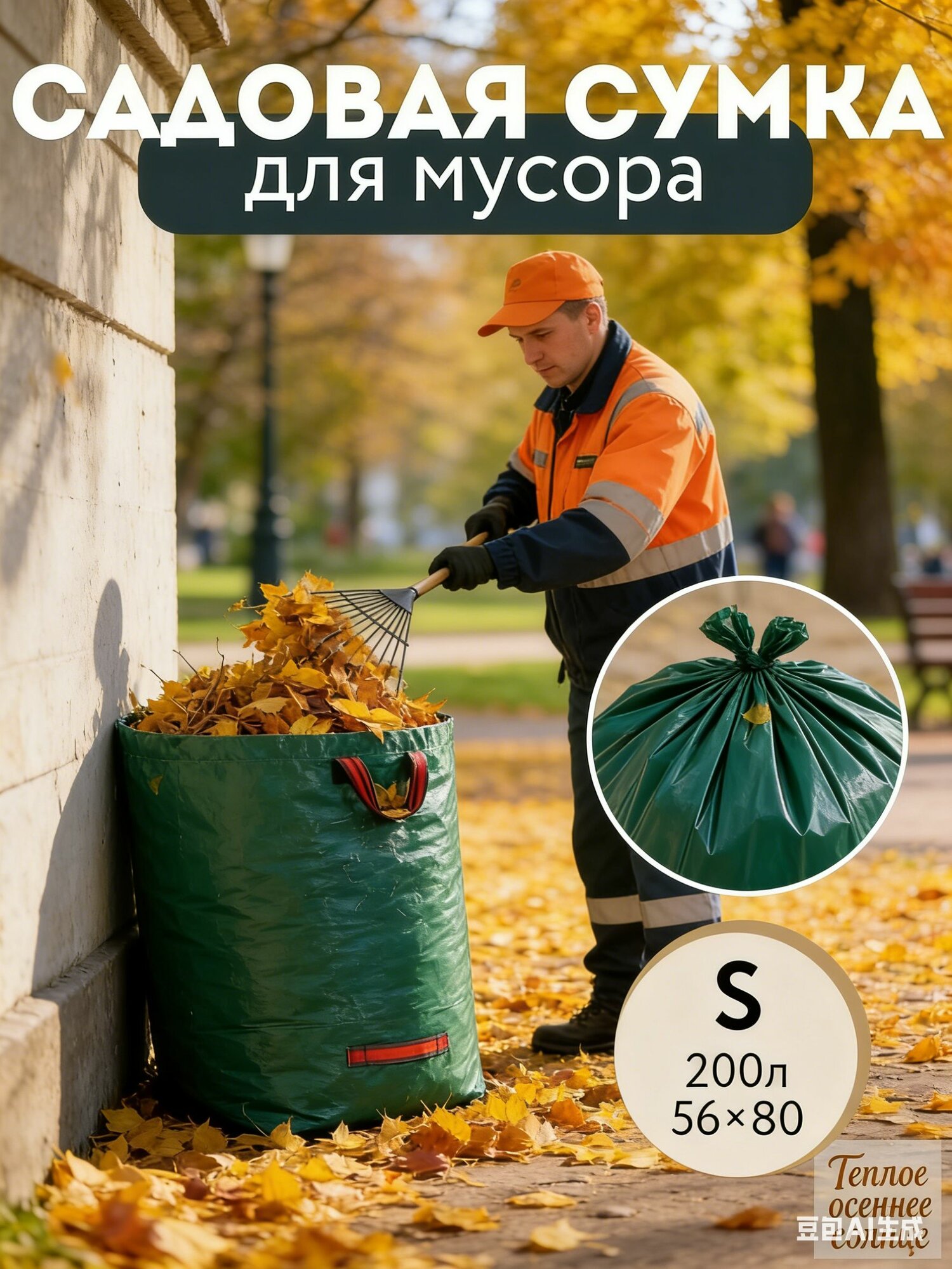 Мешки садовые,1шт-ROMIKY