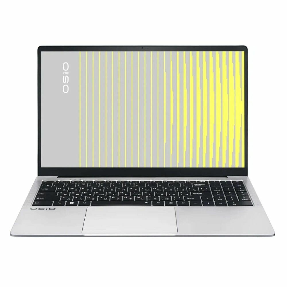 Ноутбук OSIO FocusLine F150A-001 Grey 15.6" FHD AMD Ryzen 5 5560U 8ГБ / 256ГБ SSD AMD Radeon Graphics DOS
