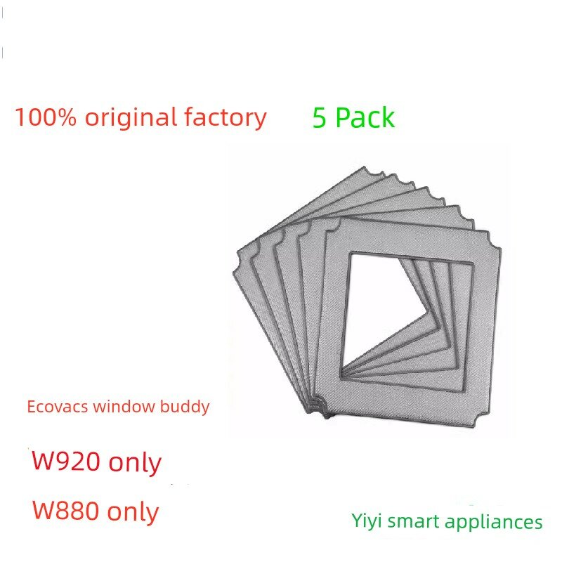 Ecovacs W880/920 машина для мытья окон, специальная тряпка, оригинальные аксессуары, расходные материалы, Winbot,
