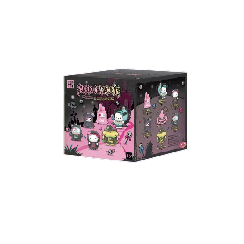 TOPTOY Sanrio Хэллоуин Трик-о-Триат: слепой бокс с случайной фигуркой из коллекции