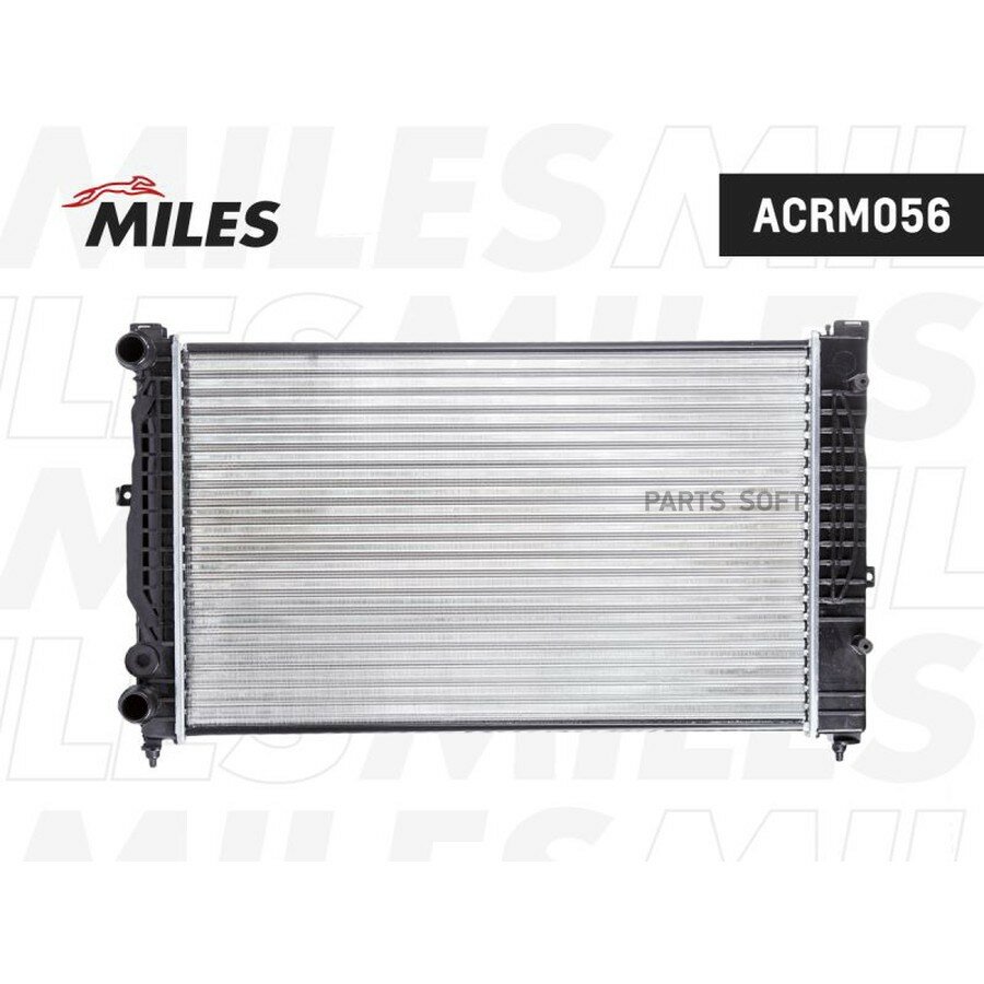 MILES ACRM056 Радиатор AUDI A4/A6 1.6/1.8T 95-07 ()