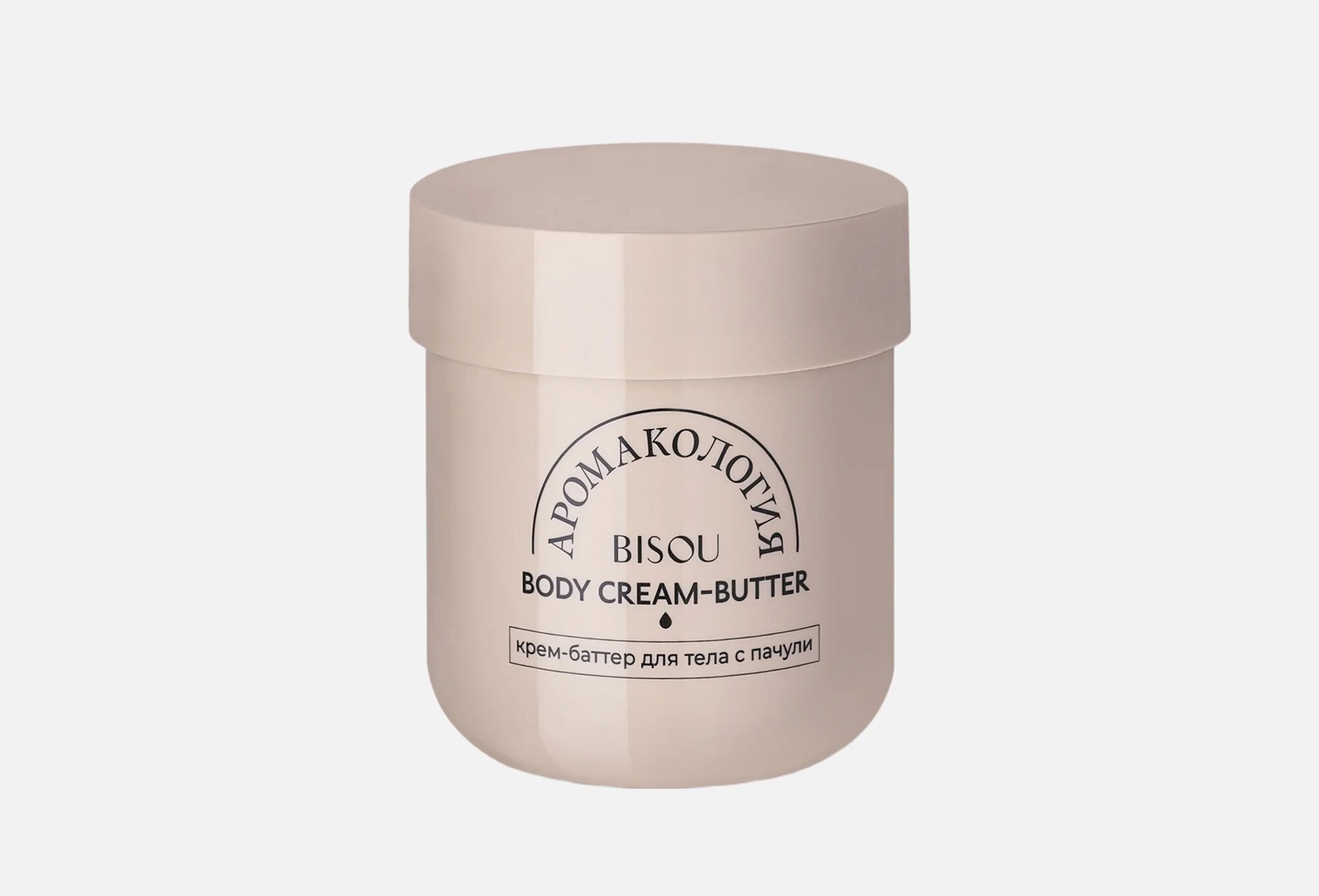 Крем-баттер BISOU Patchouli Essential Oil, для тела, расслабляющий, 200мл