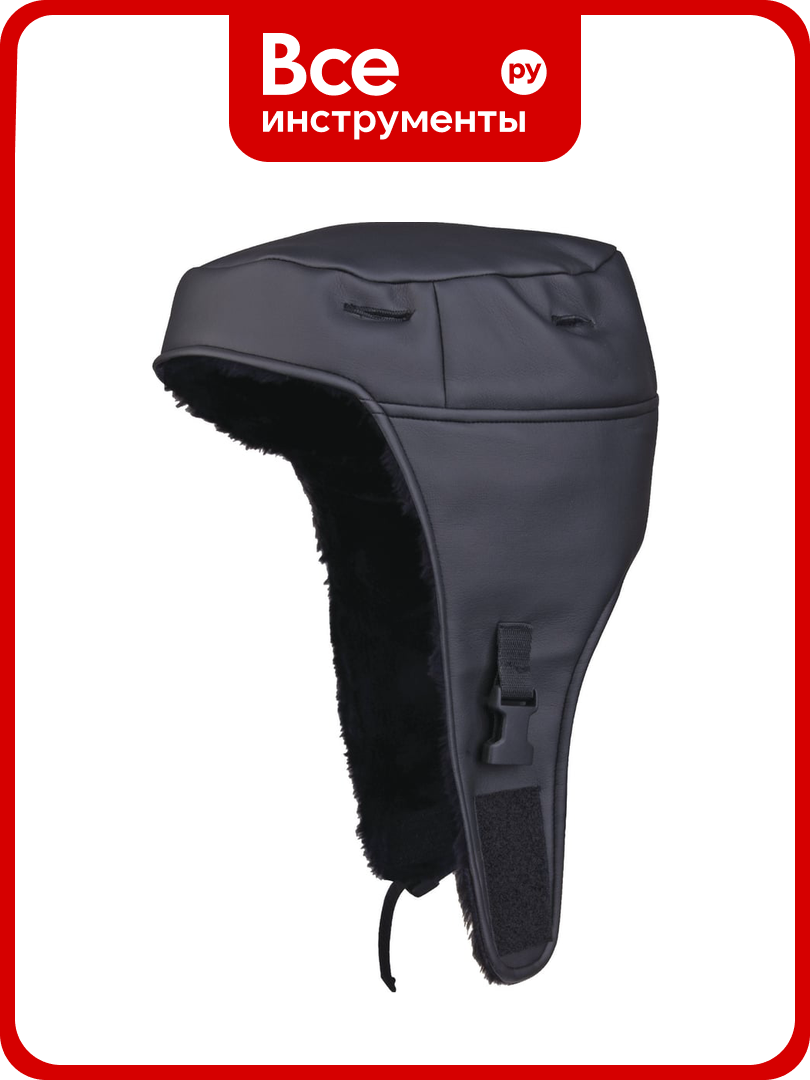 Зимняя шапка-подшлемник Delta Plus WINTER CAP черная WINTERCAPNO, искусственной кожи