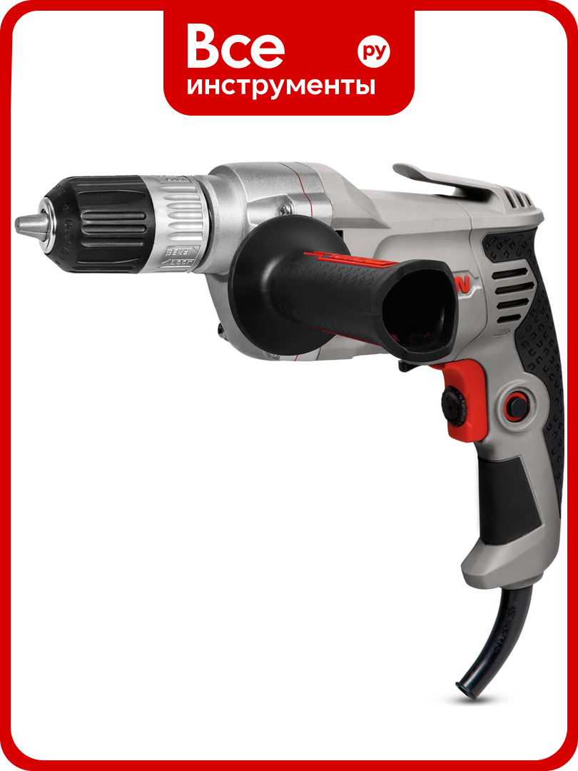 Безударная дрель Crown CT10127-13C, 13 мм, для серийного сверления отверстий