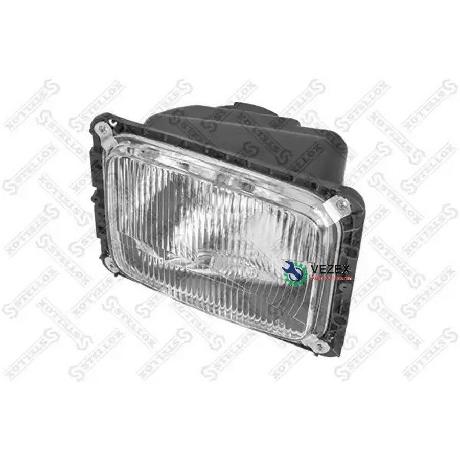 STELLOX 8733018SX фара! левая прямоуг. лампа H4 без корректора\ Omn MB 508/609/814/914/1120/1317/1514-20