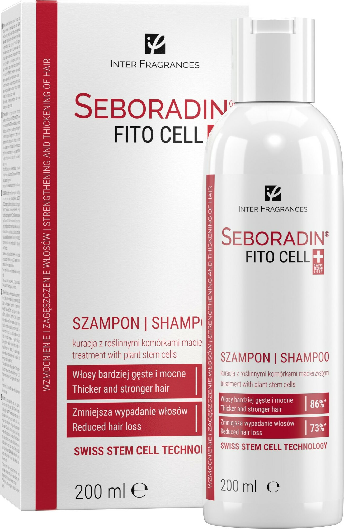 SEBORADIN Шампунь Seboradin Fito Cell для укрепления и стимуляции роста волос 200 мл Seboradin Fito Cell Shampoo 200 200ml