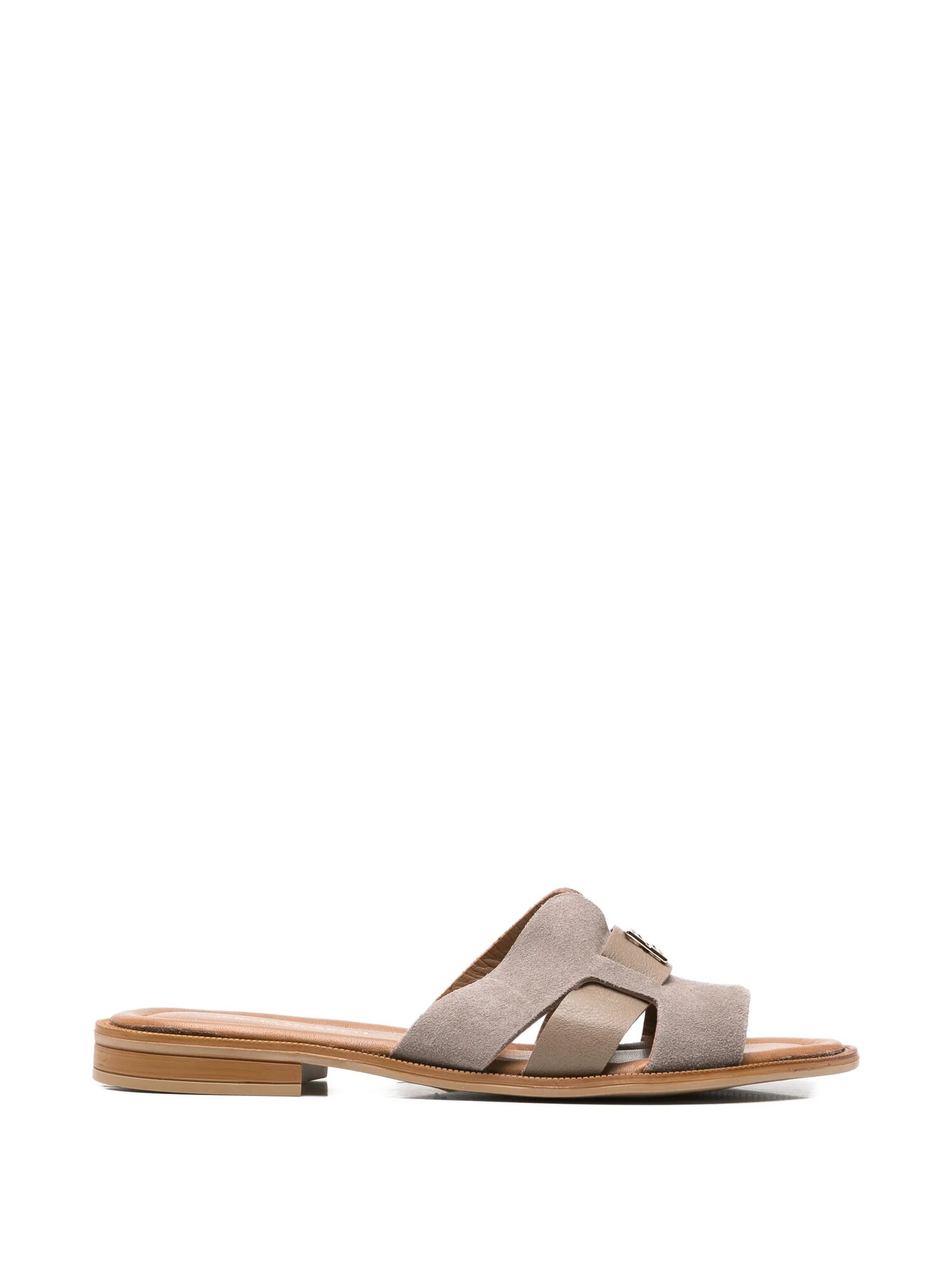 Босоножки Cut-out logo-plaque sandals