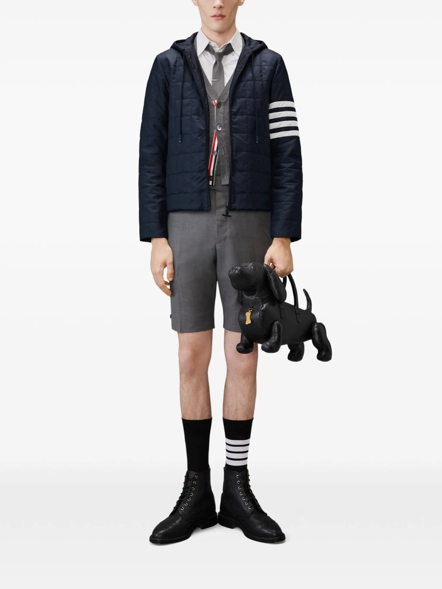 Куртка THOM BROWNE 4-Bar, размер 46, blue — фото 1