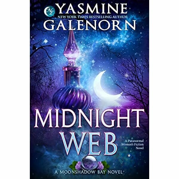 Midnight Web: A Paranormal Women's Fiction Novel (Moonshadow Bay Series Book 2)，Reprinted paperback book