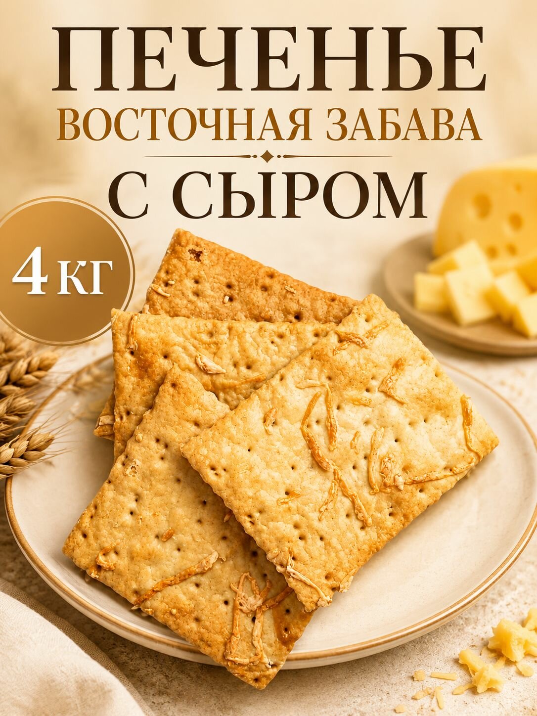 Печенье Восточная забава с сыром 4 кг