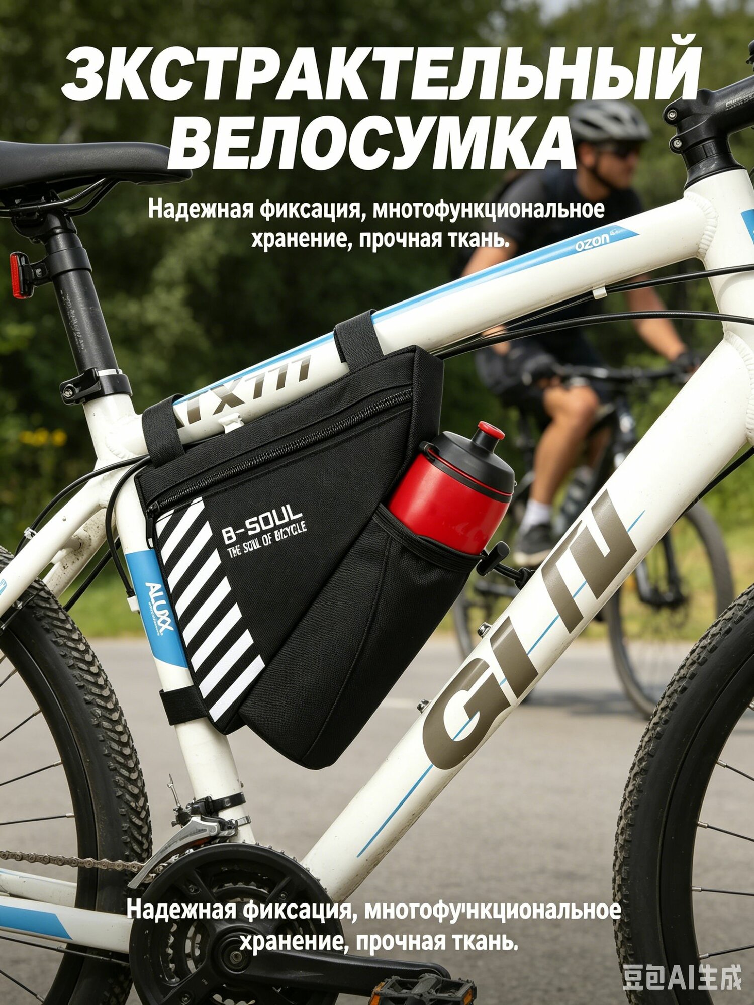 Сумка велосипедная