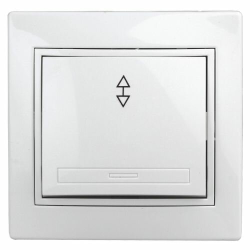 Переключатель 1-кл. СП Plano 10А IP20 1-103-01 250В бел. Intro Б0053742