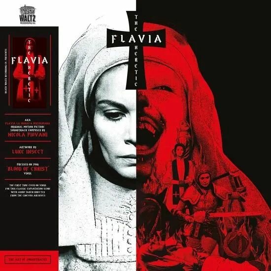 Виниловая пластинка OST - Flavia The Heretic (Nicola Piovani) (LP, Винил кровь Христова (темно-красный)) Limited, 2024