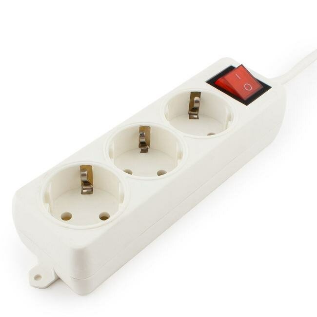 Сетевой удлинитель Гарнизон ELB-G3-W-5 <5м> (3 розетки)