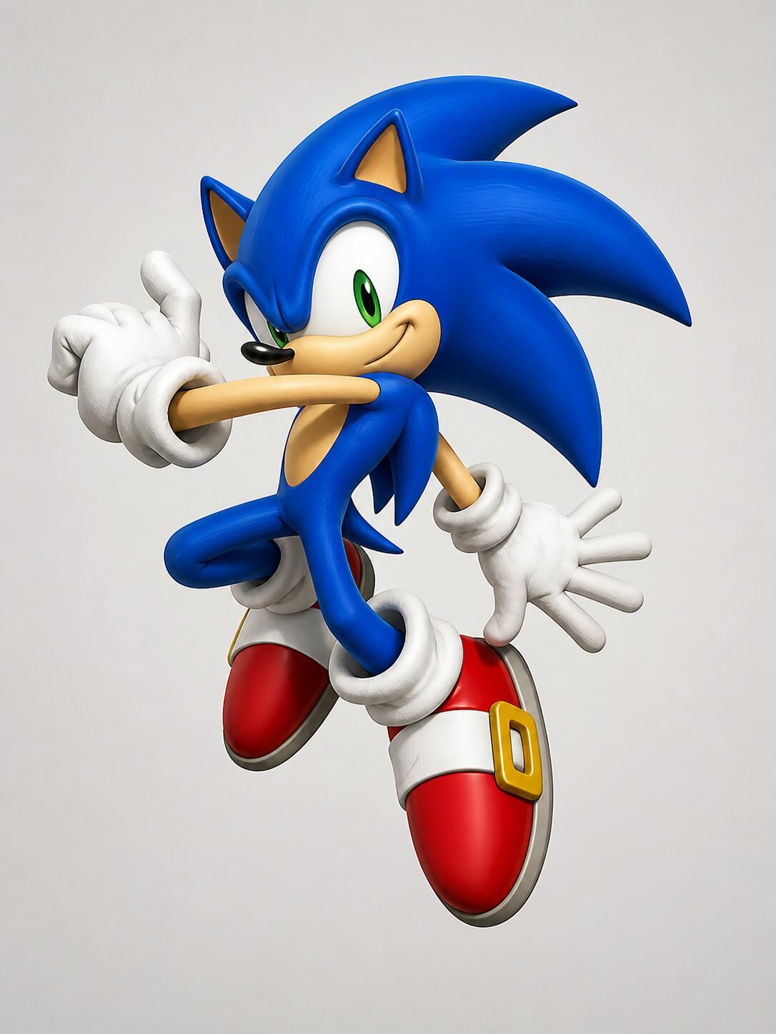 Наклейка на авто соник sonic 1-я Наклейка