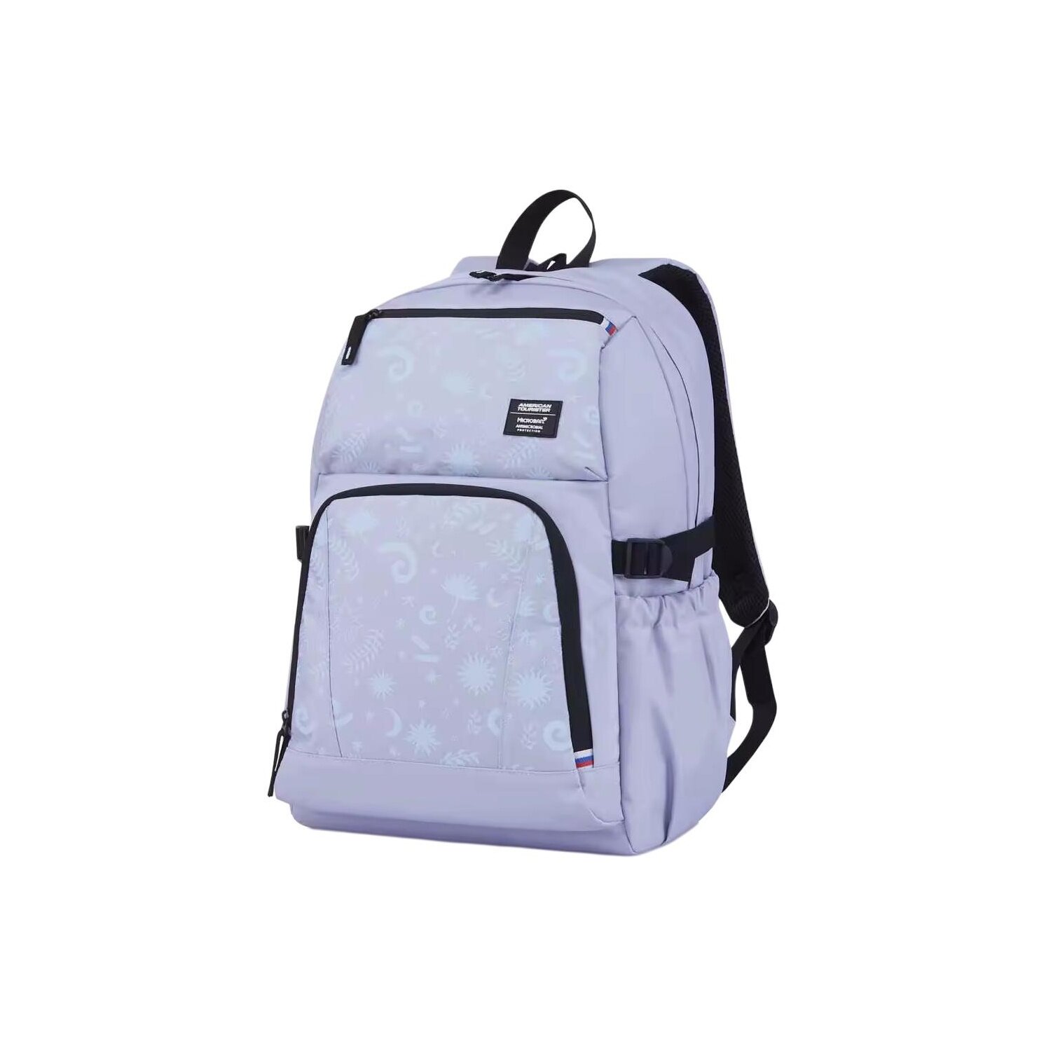 Сумка American Tourister, фактура стеганая, светло-фиолетовый — фото 1