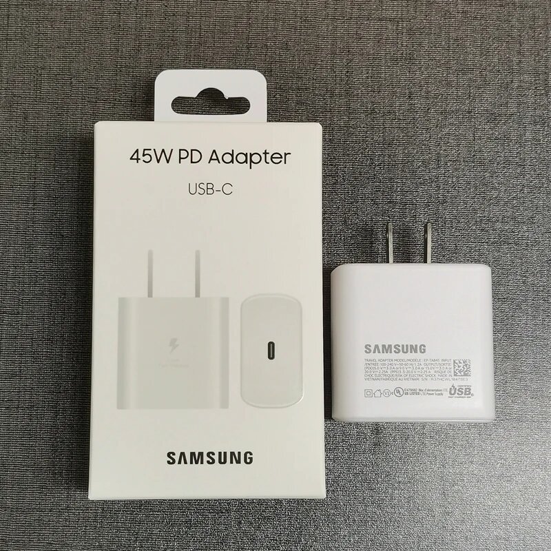Зарядное устройство Samsung 45W USB-C с вилкой US