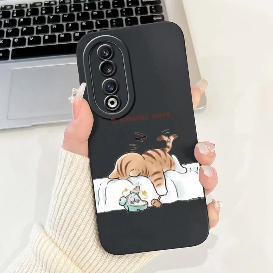 Чехол для Honor 90, чехол для Honor90 Pro, милый мультяшный чехол с рисунком, мягкий силиконовый защитный чехол для Honor 90 90Pro 5G, сумки