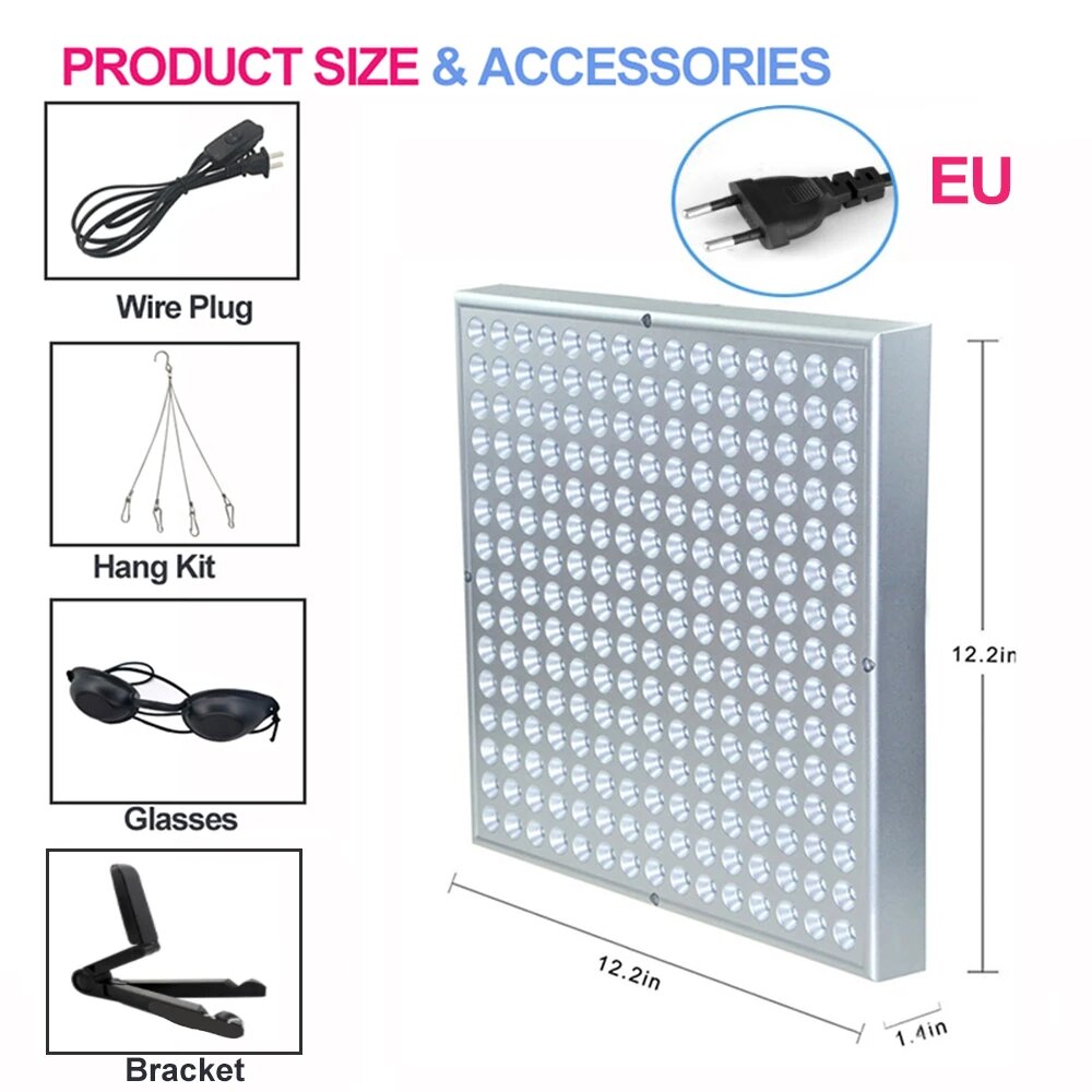 Лампа для загара 225 LED, EU PLUG