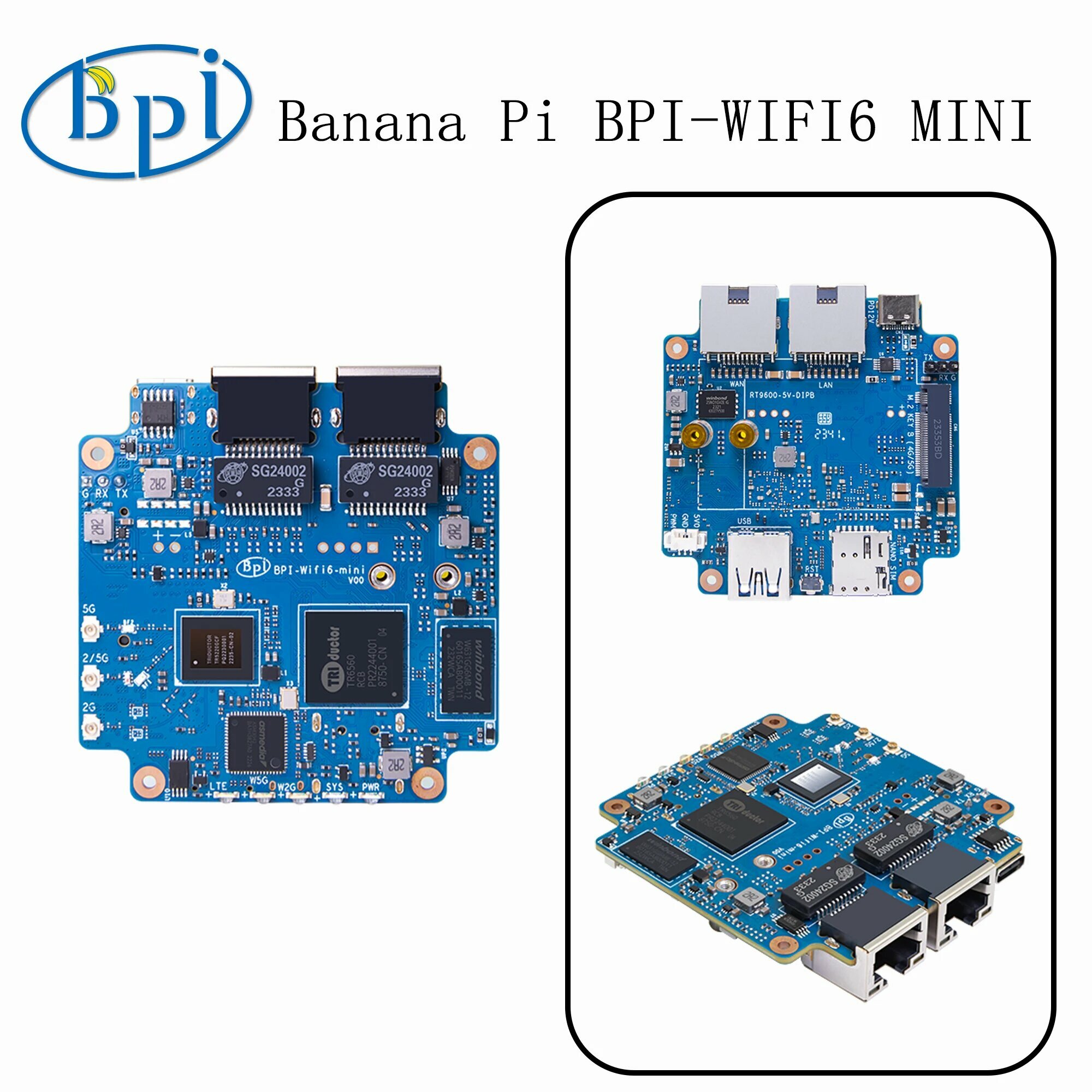 Banana Pi BPI-WIFI6 Mini маршрутизатор