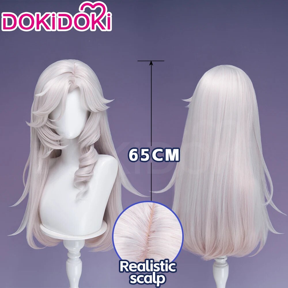 Парик розовый Jiuyuan Wig, PRE-SALE 65см