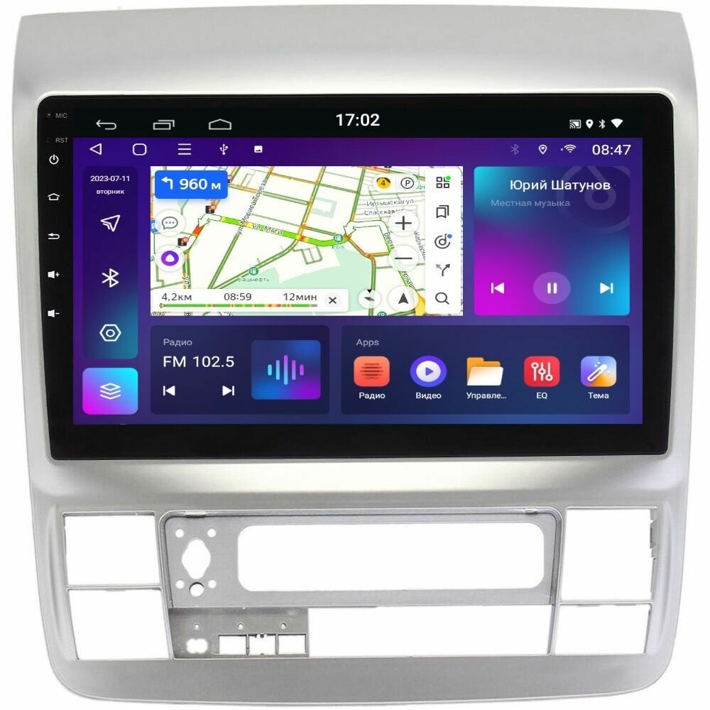 Магнитола Epic T18 Toyota Alphard I 2002-2008 с Android 14 - Процессор 8 ядерный - Память 6+128Gb - Carplay - DSP 36 - 4G(Sim)