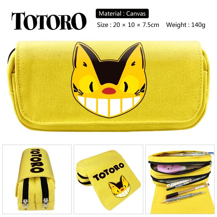 Пенал Bandai Totoro 21см Желтый, 5