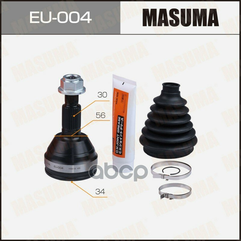 ШРУС наружный Masuma арт. EU-004