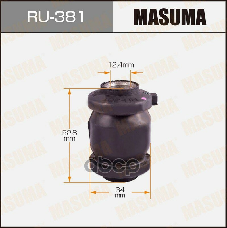 Сайлентблок пер. нижнего рычага пер. TOYOTA Echo/Yaris/Platz/Vitz 99-05 Masuma арт. RU-381