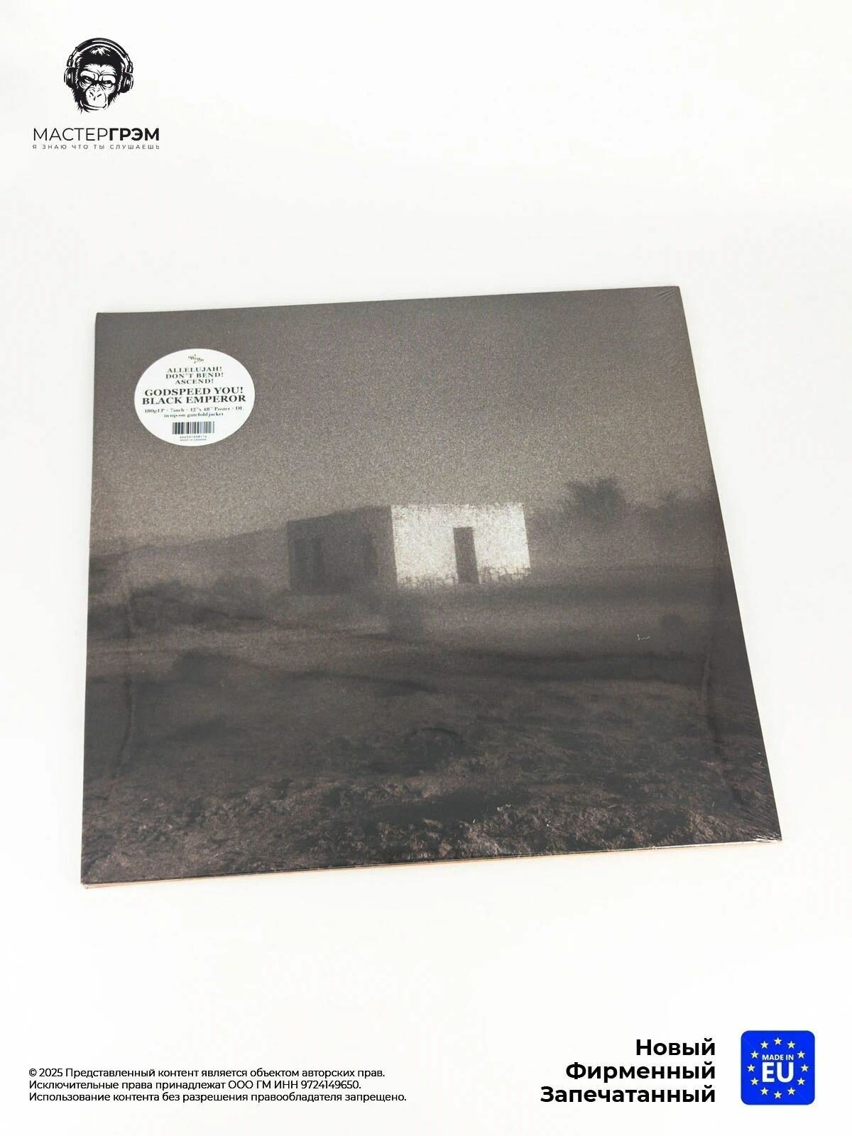Виниловая пластинка Godspeed You! Black Emperor - Allelujah! Don't Bend! Ascend (LP+V7) 2012