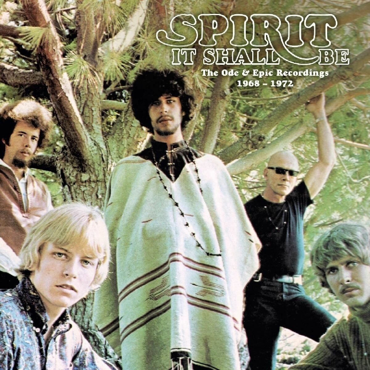 CD диск Spirit - It Shall Be: The Ode & Epic Recordings 1968-1972 (5CD) 2018, Papersleeves In Box