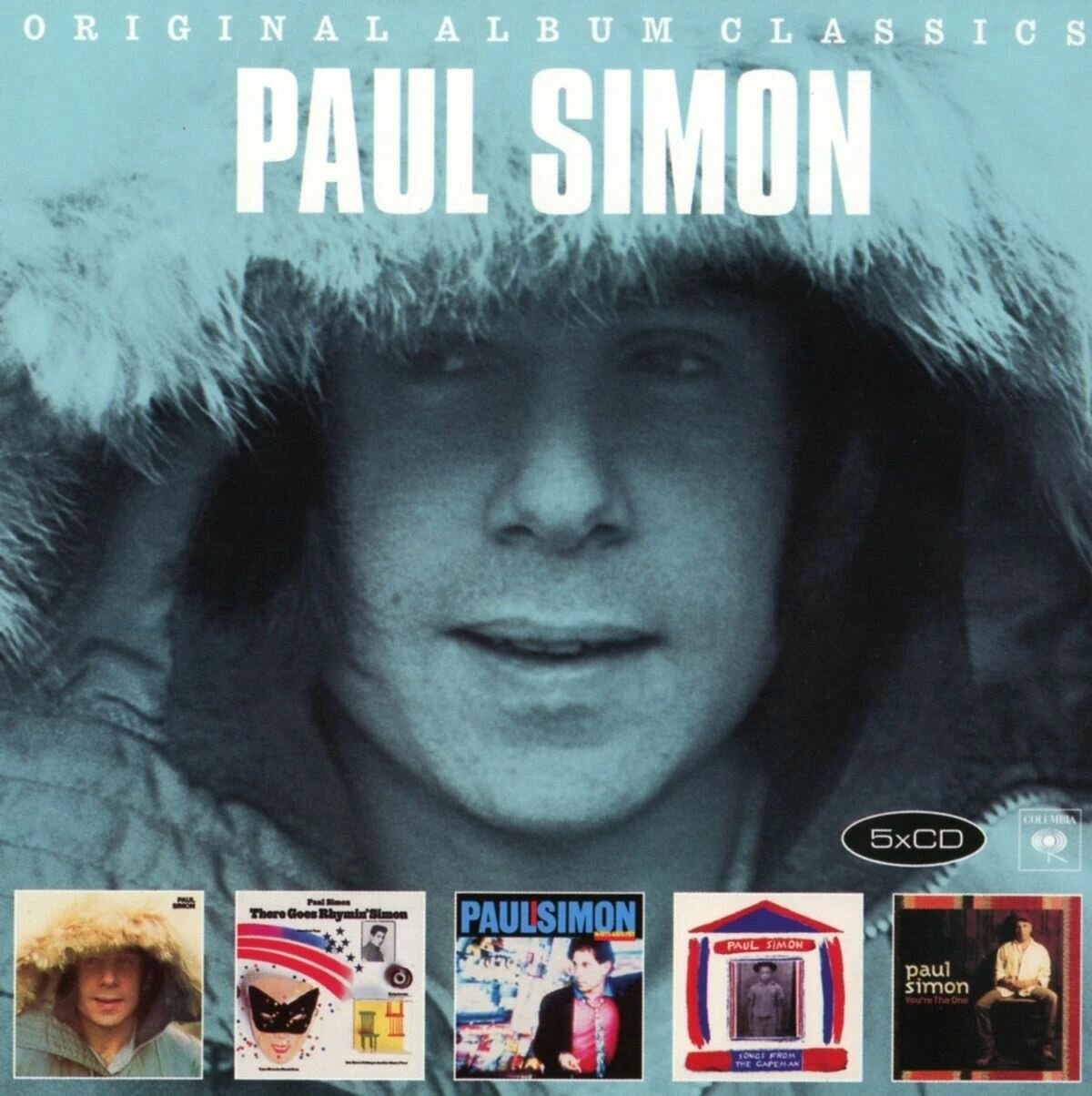 Фирменный аудио диск Paul Simon - Original Album Classics (5CD) 2015 Sony, Papersleeves In Case
