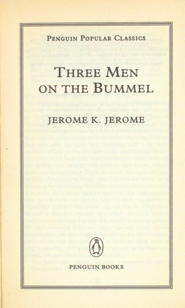 Three Men on the Bummel — фото 1
