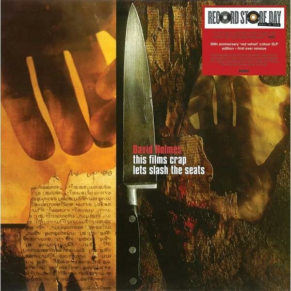 Виниловая пластинка DAVID HOLMES - THIS FILMS CRAP LETS SLASH THE SEATS (LIMITED EDITION, COLOURED, 2 LP)