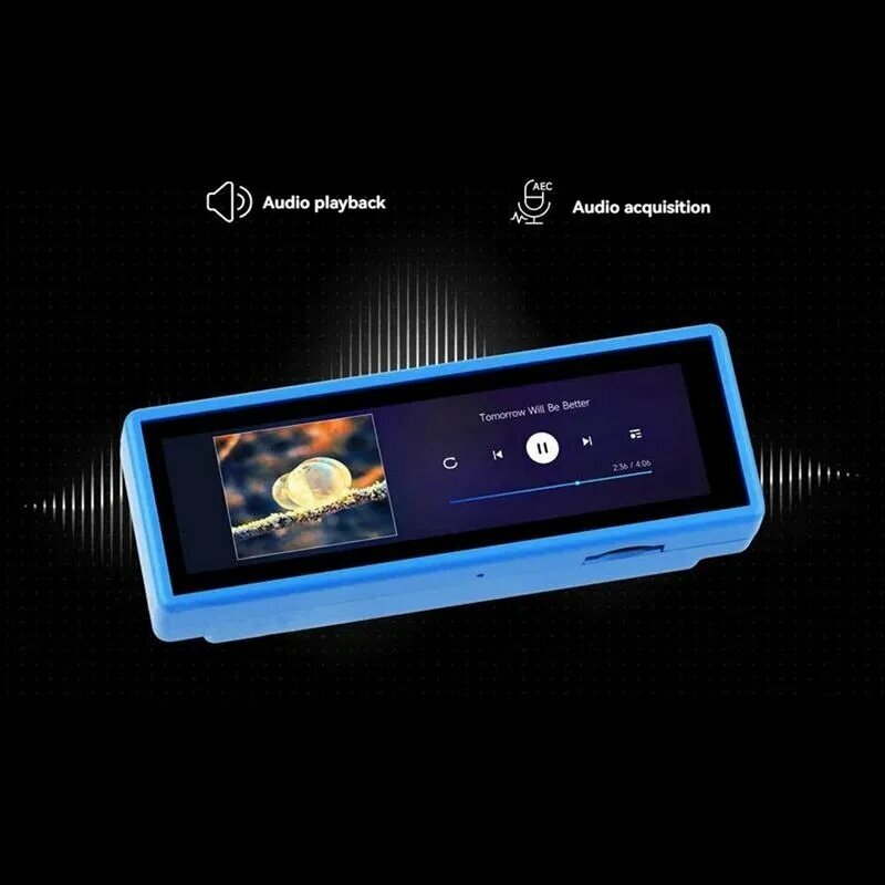 Для DeepSeek XiaoZhi AI Chat Robot Box с 3,49-дюймовым ЖК-сенсорным экраном