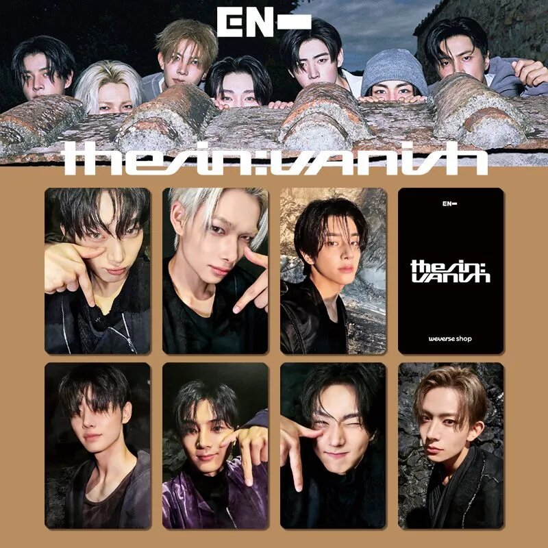 Enhypen Карточкиk-pop карточки коллекционные Фотокарточки 54 * 86 мм 7 шт